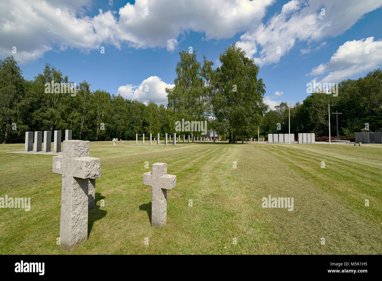 The largest cemetery of German soldiers in Poland, Siemianowice Slaskie ...