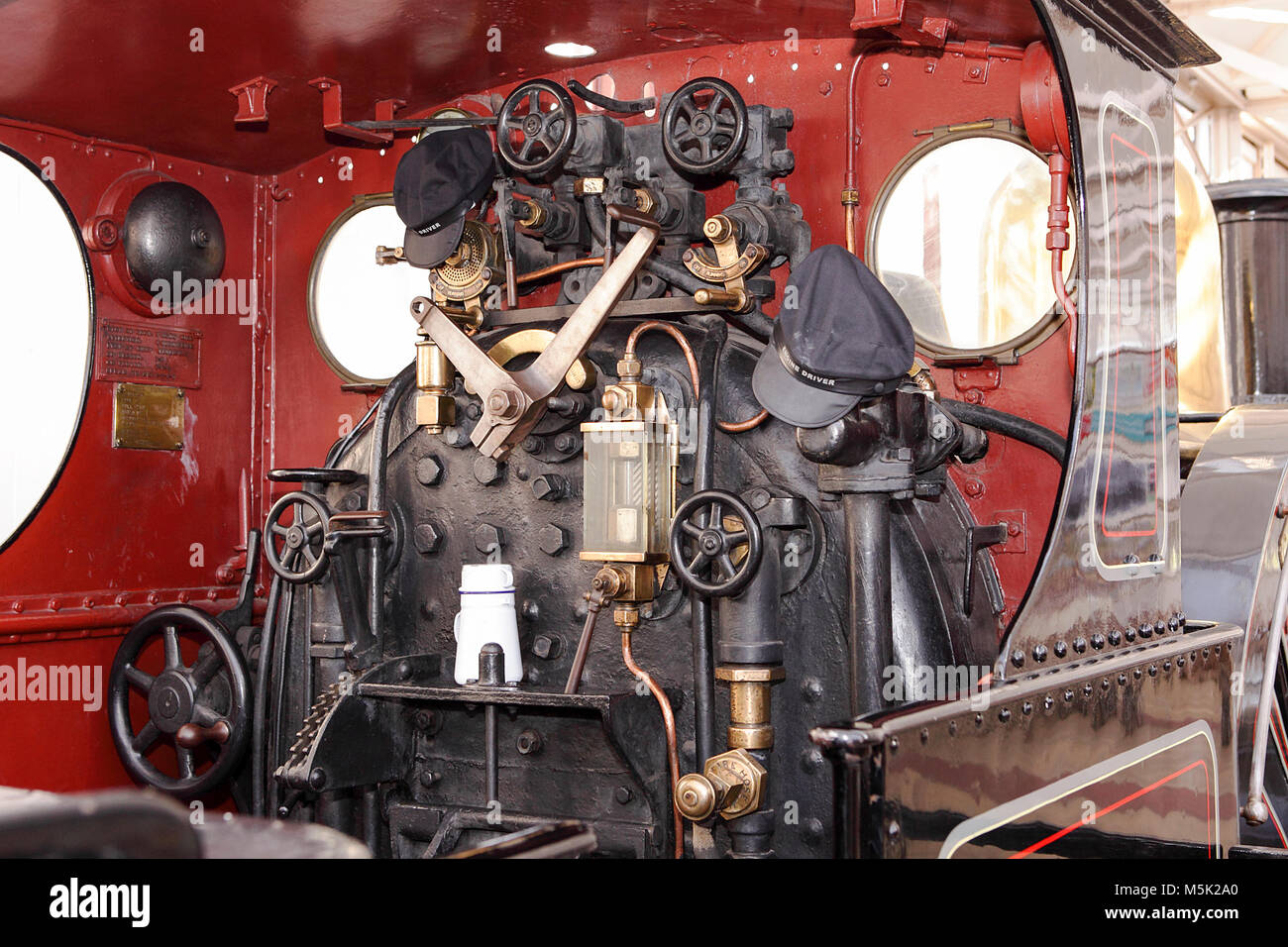 Footplate of british steam locomotive hi-res stock photography and ...