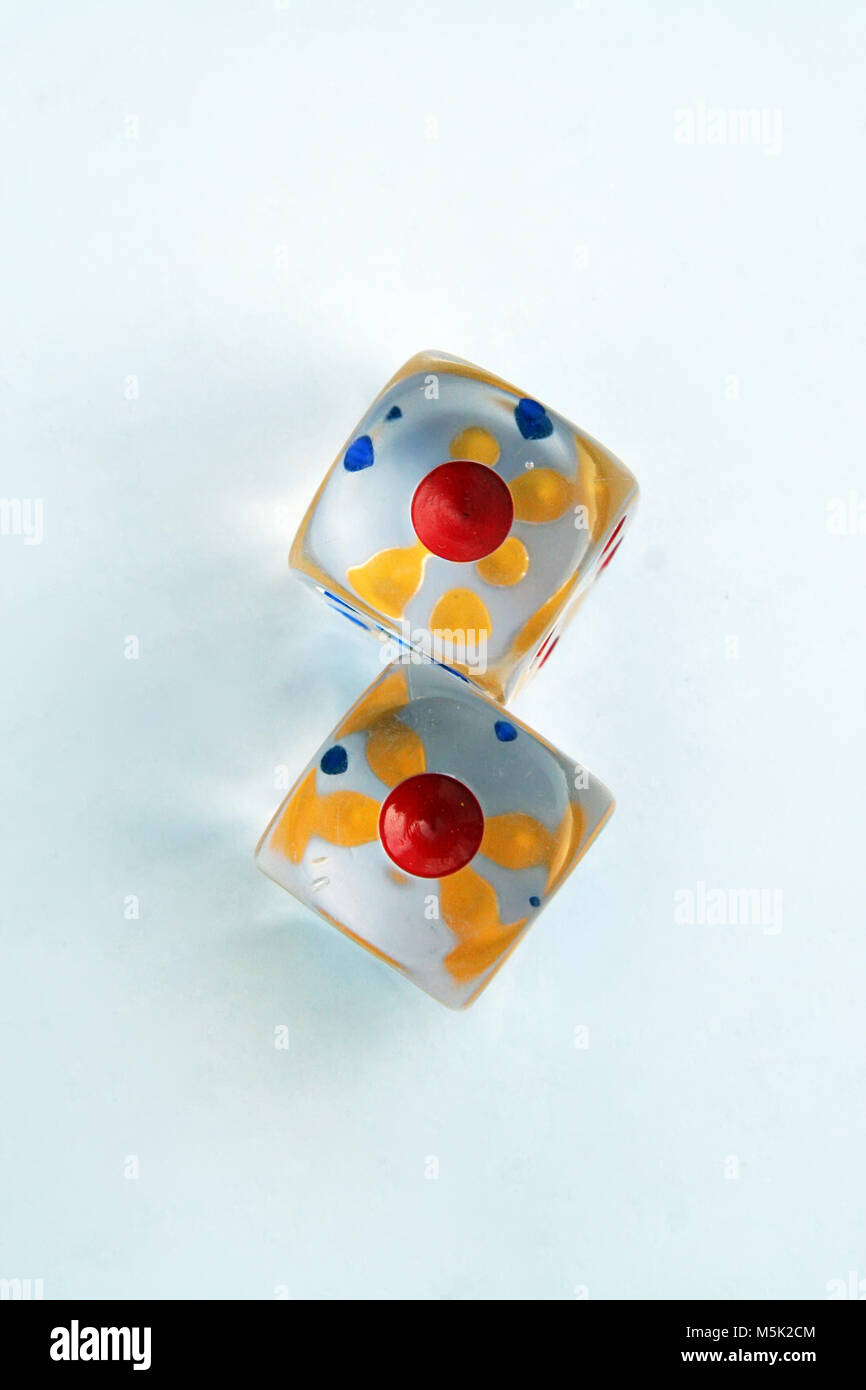 Transparent dice hi-res stock photography and images - Alamy