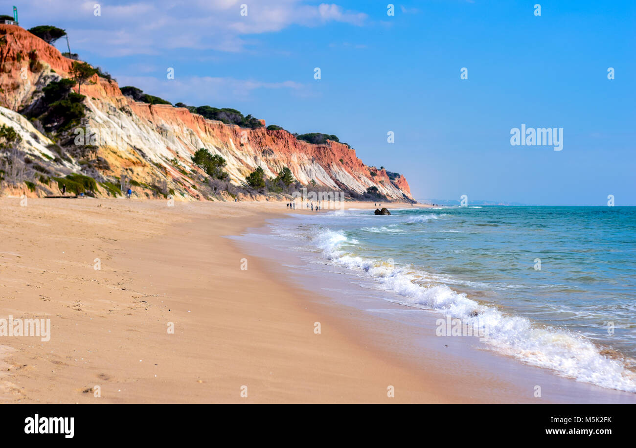 Falesia Beach in Portugal Stock Photo - Alamy