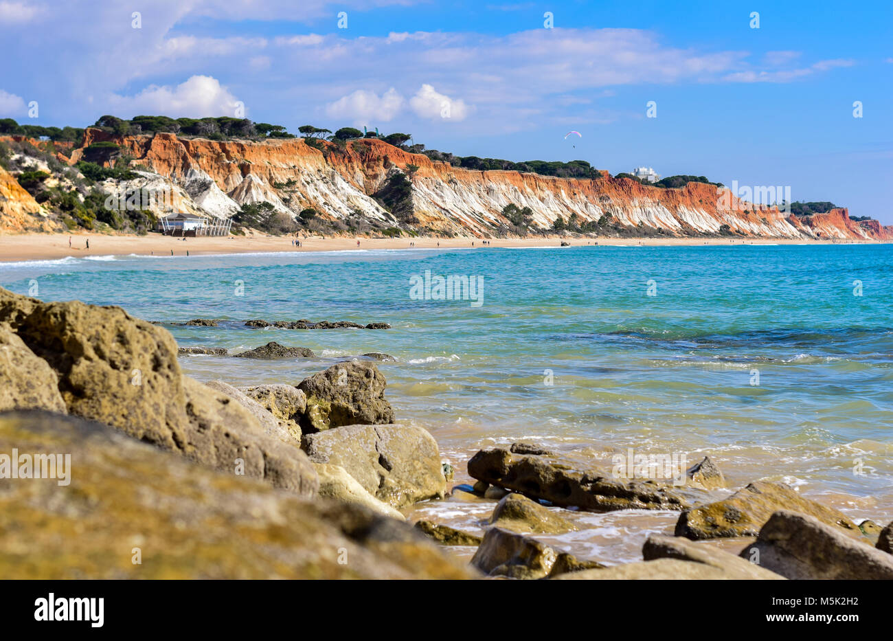 Falesia Beach in Portugal Stock Photo - Alamy