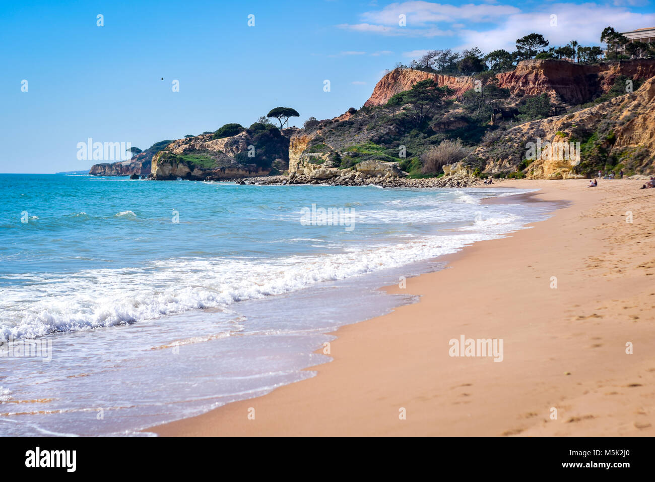 Falesia Beach in Portugal Stock Photo - Alamy