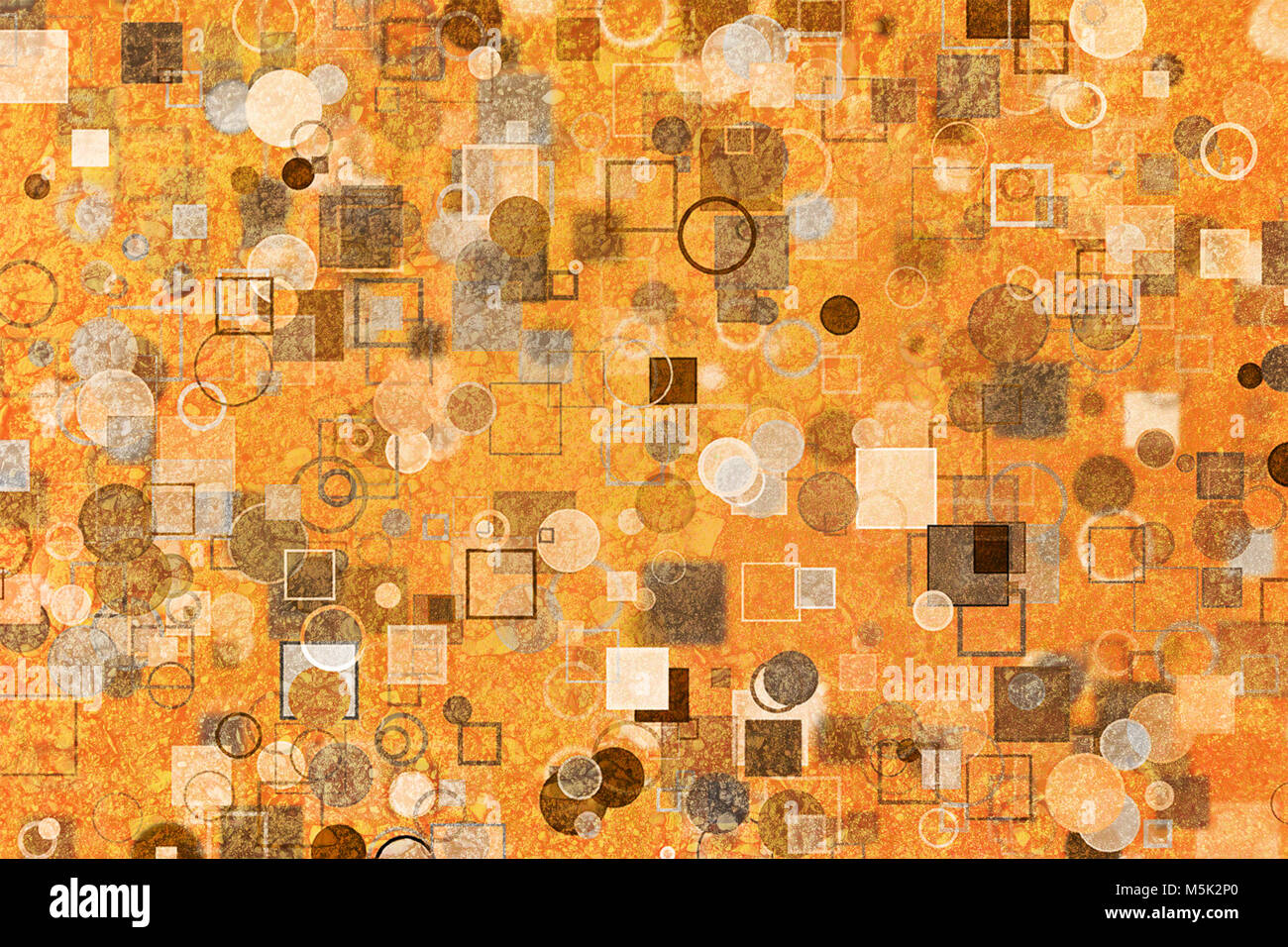 Random circle, square & rectangle shape, digital generative art for ...