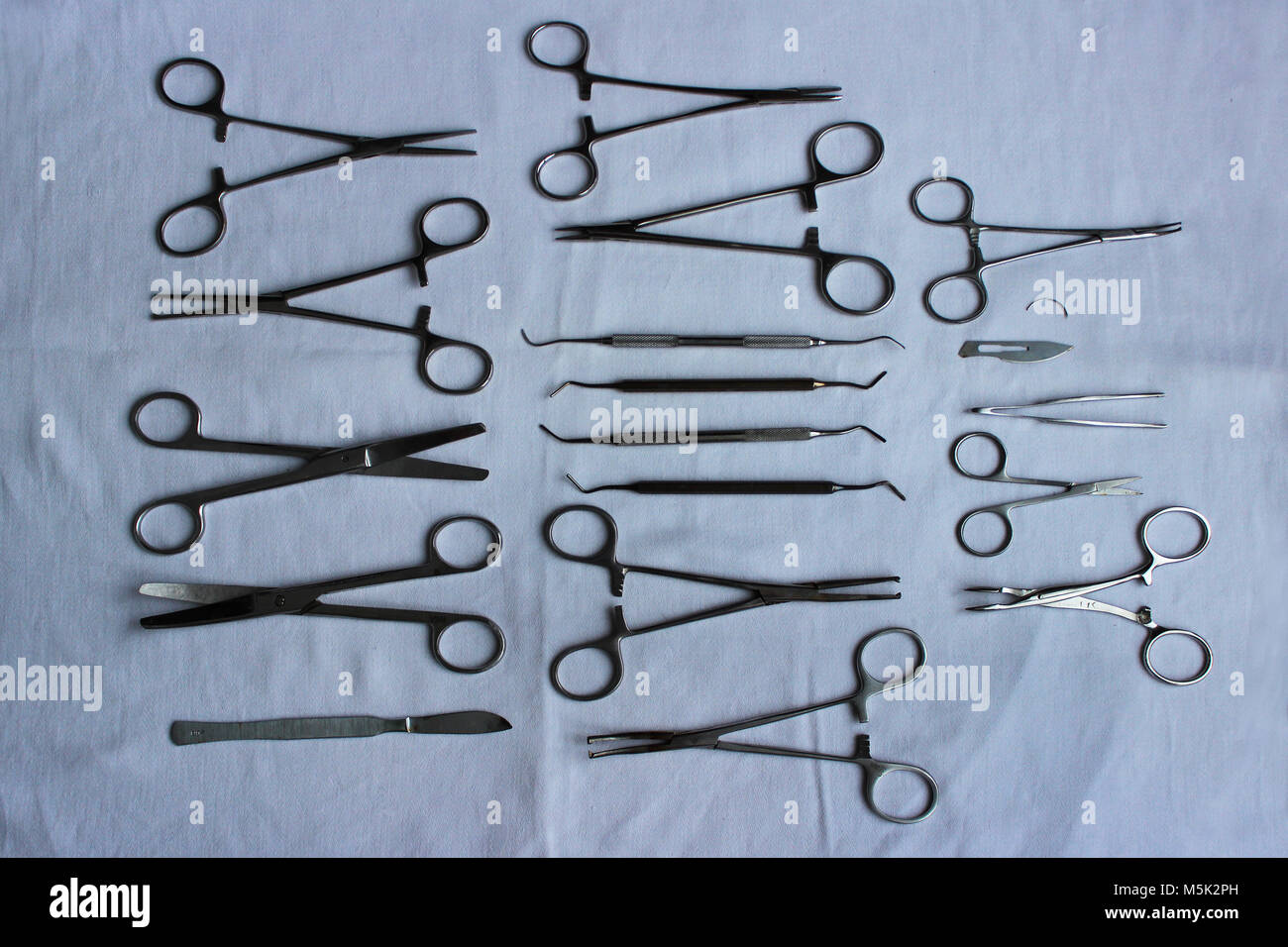 Washing surgical instruments hi-res stock photography and images - Alamy