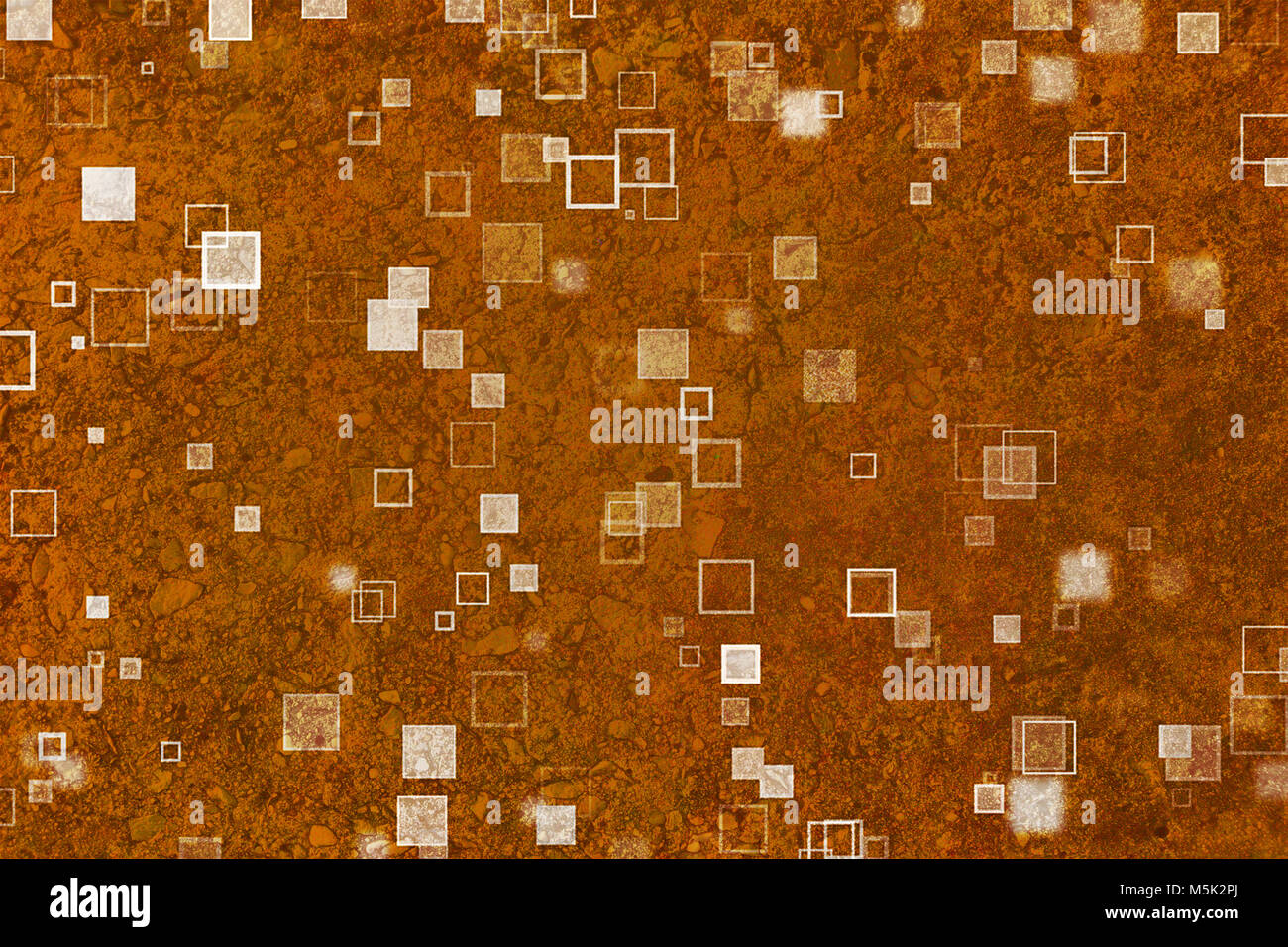 Random square shape, digital generative art for design texture ...