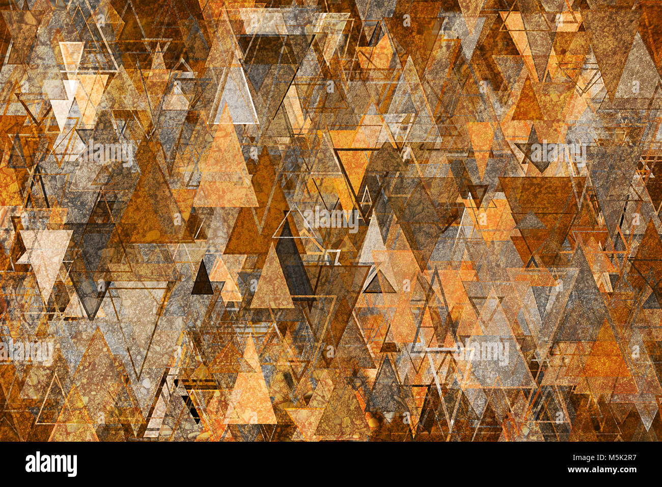 Random triangle shape, digital generative art for design texture ...