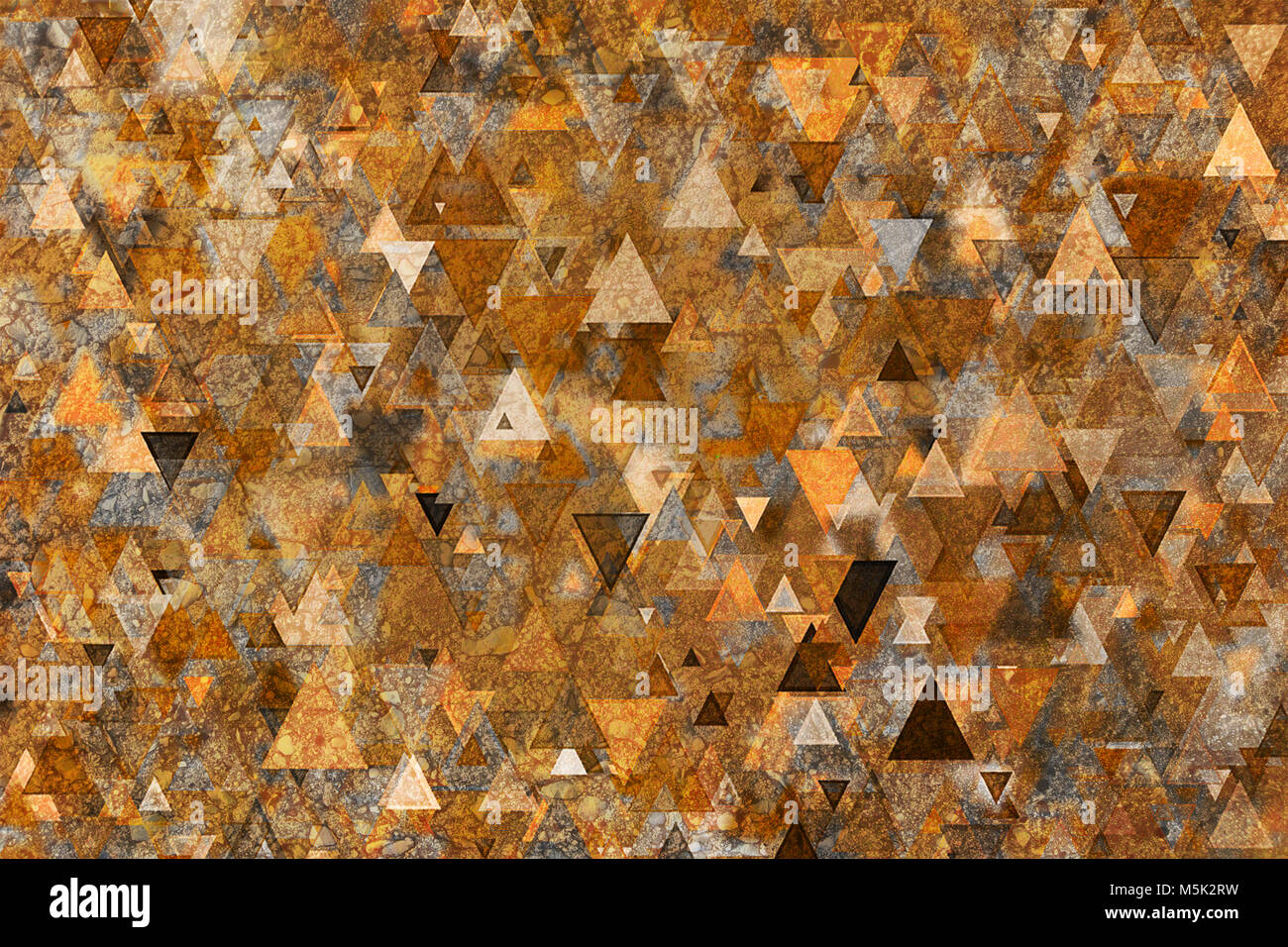 Random triangle shape, digital generative art for design texture ...