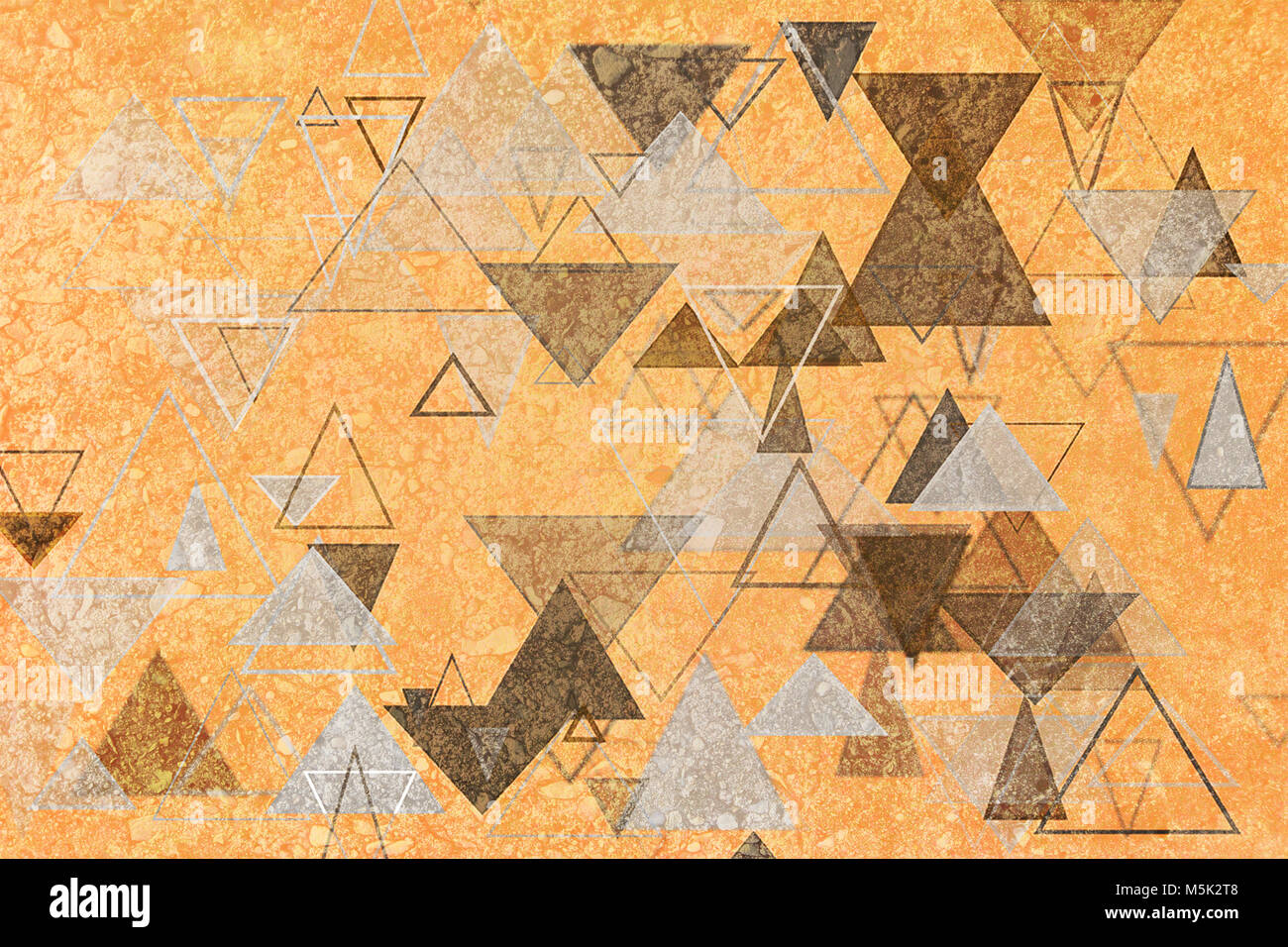 Random triangle shape, digital generative art for design texture ...