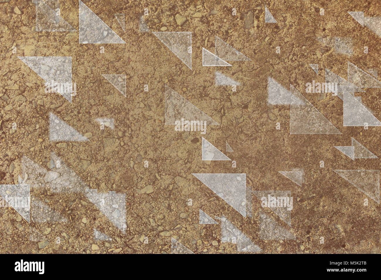 Random triangle shape, digital generative art for design texture ...