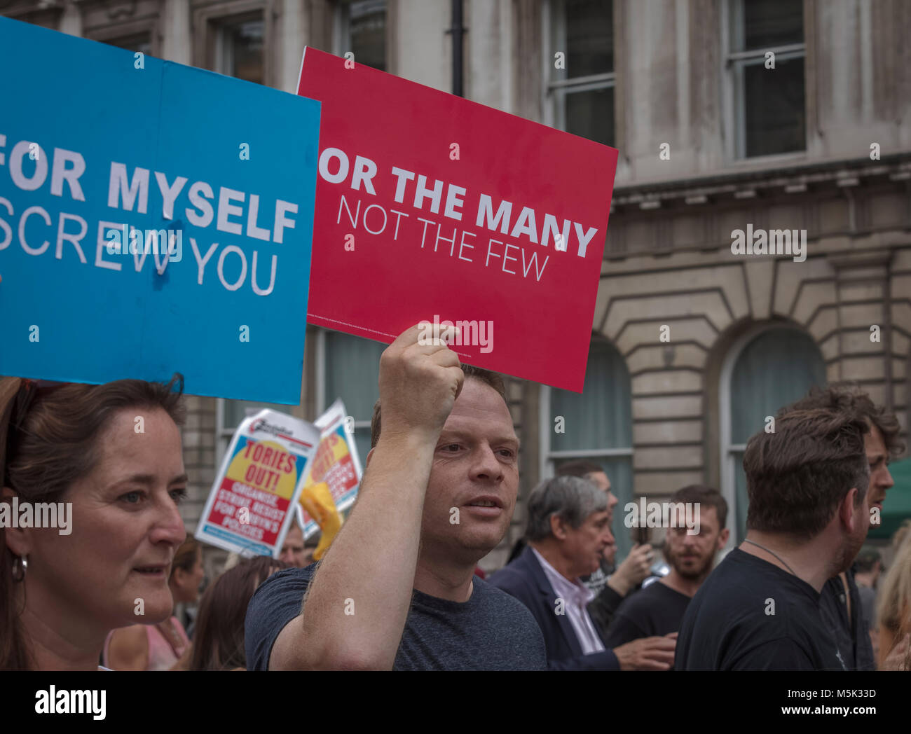 For The Many Anti Government Protest March Stock Photo - Alamy