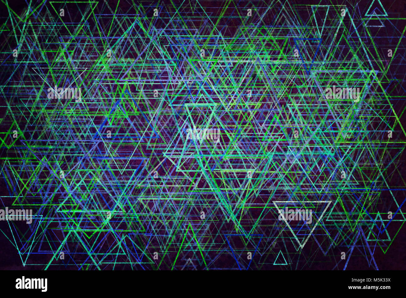 Random triangle shape, digital generative art for design texture ...