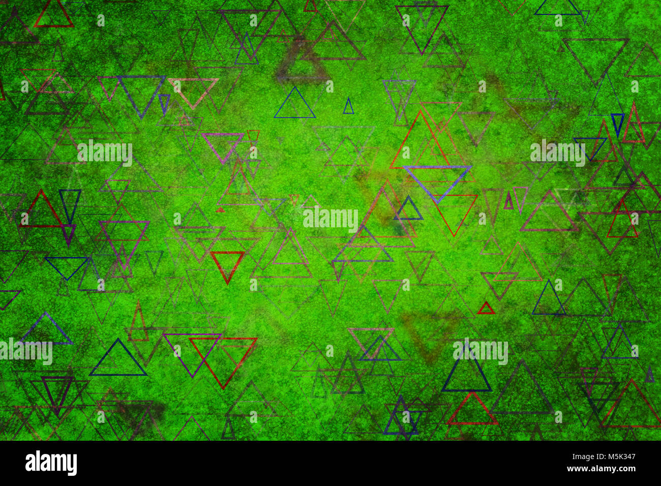 Random triangle shape, digital generative art for design texture ...