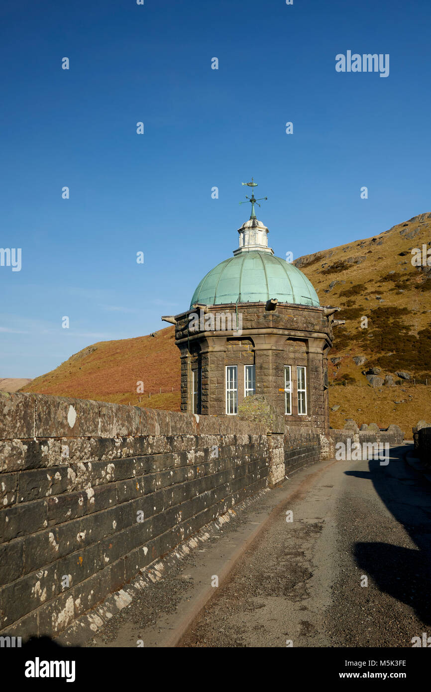 Craig Goch Dam Elan Valley Rhayader Powys Wales UK Stock Photo - Alamy