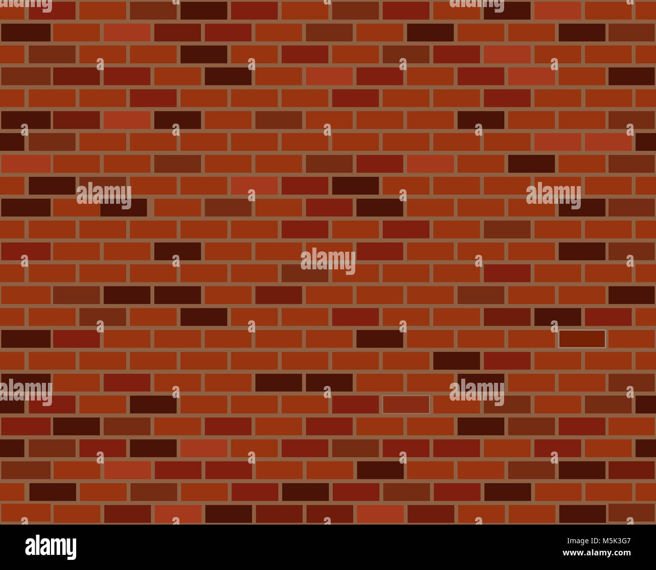 Red brick wall seamless, texture pattern for continuous replicate Stock ...