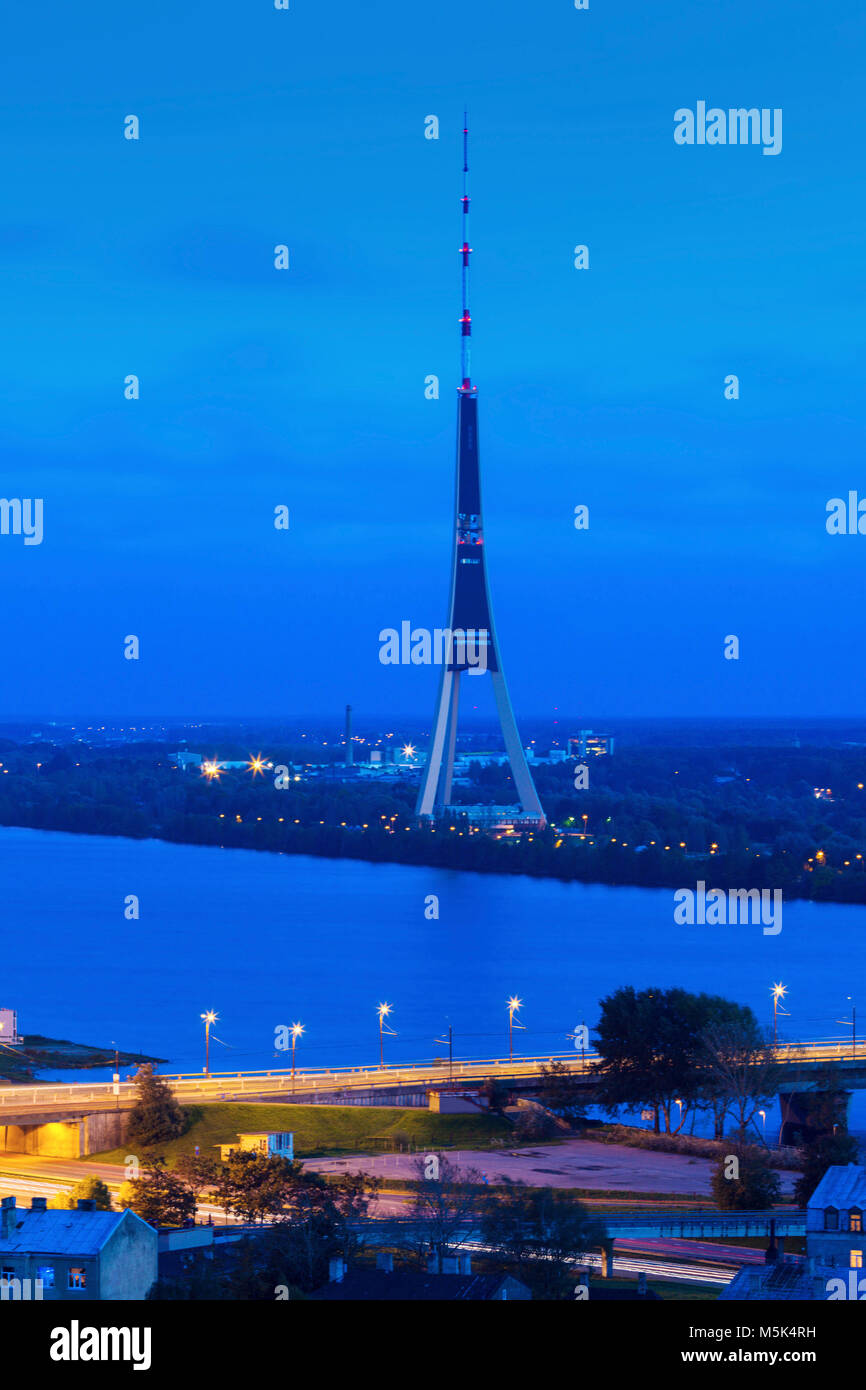 Latvia riga tv and radio tower hi-res stock photography and images - Alamy