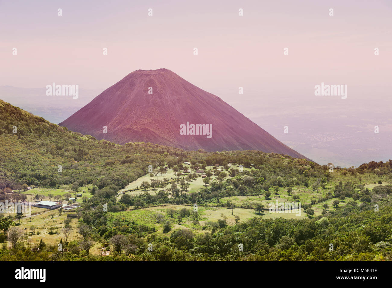 Santa ana volcano aerial hi-res stock photography and images - Alamy