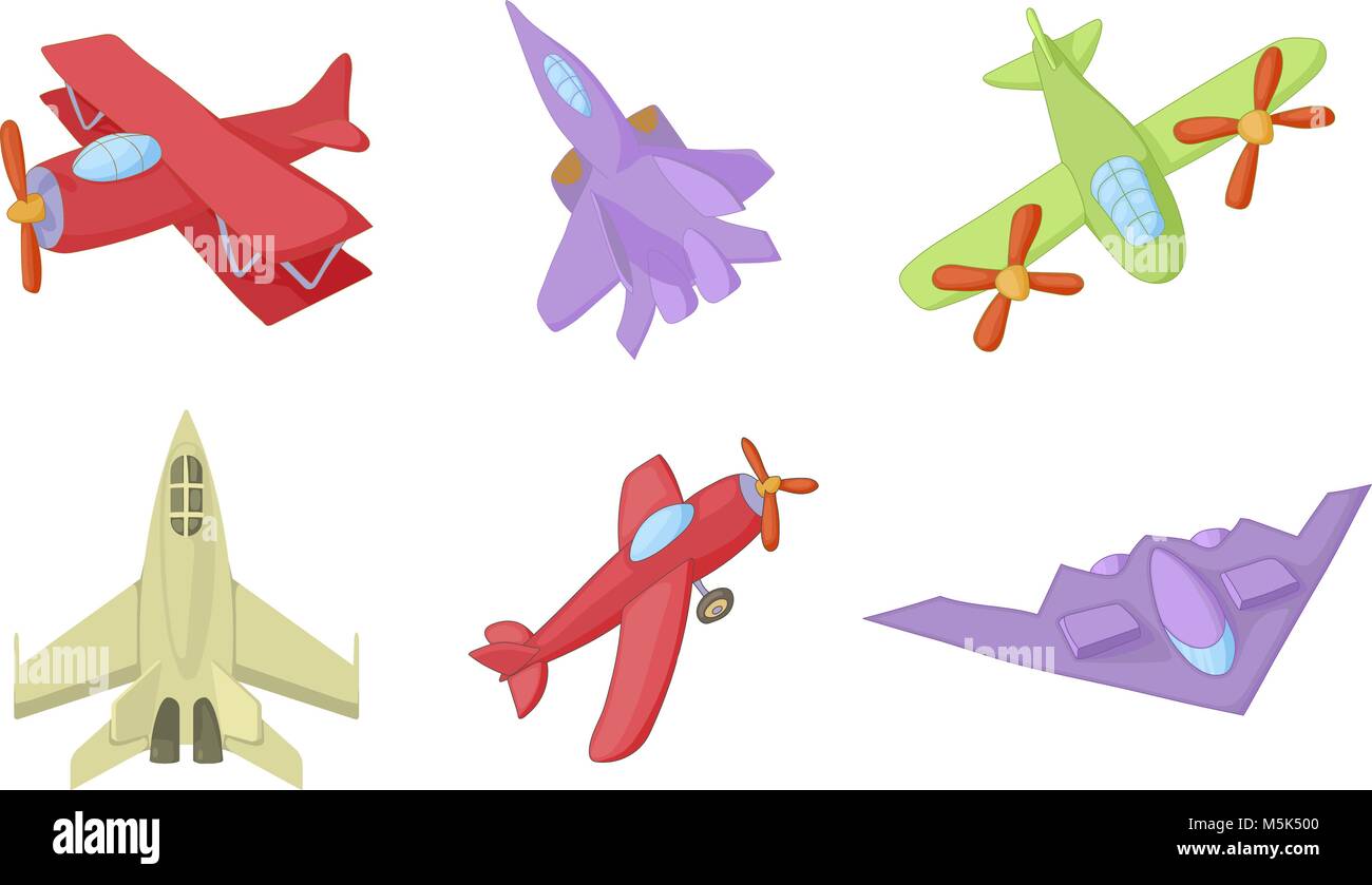 Cartoon drawing fast airplane hi-res stock photography and images - Alamy