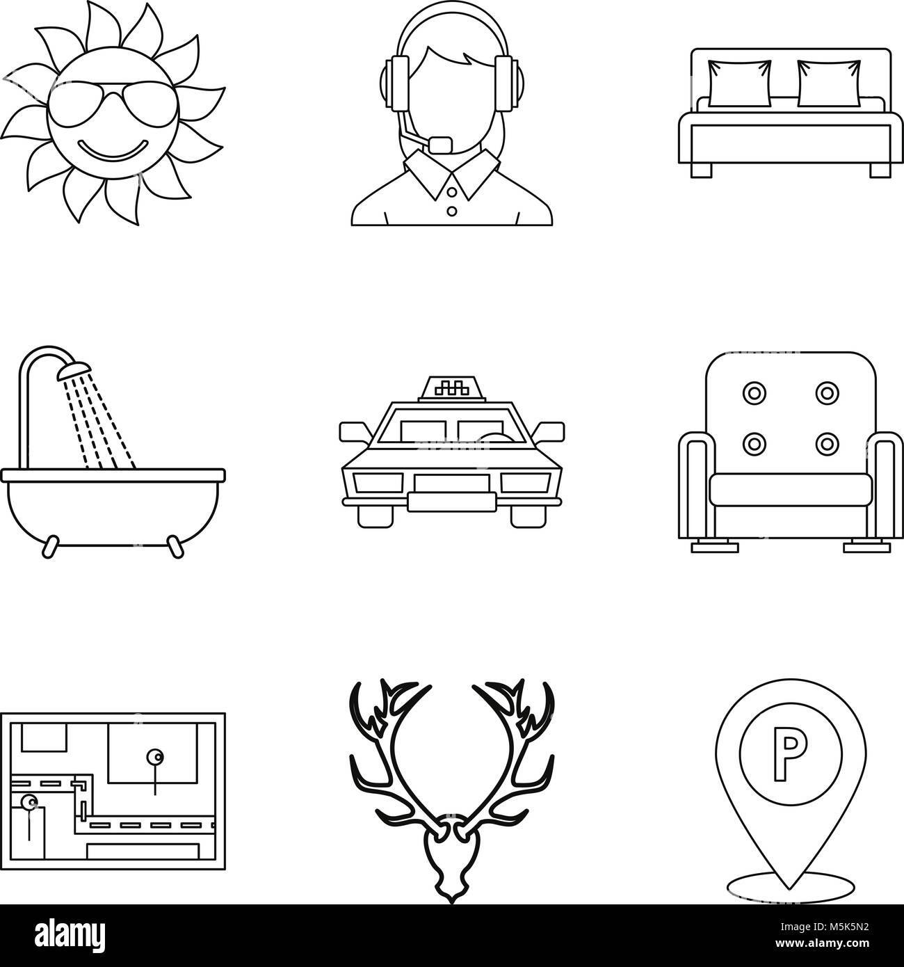 Pavilion room Stock Vector Images - Alamy