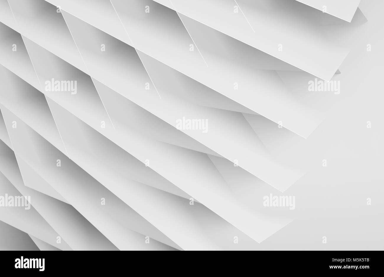 Abstract white digital graphic background with geometric pattern of ...