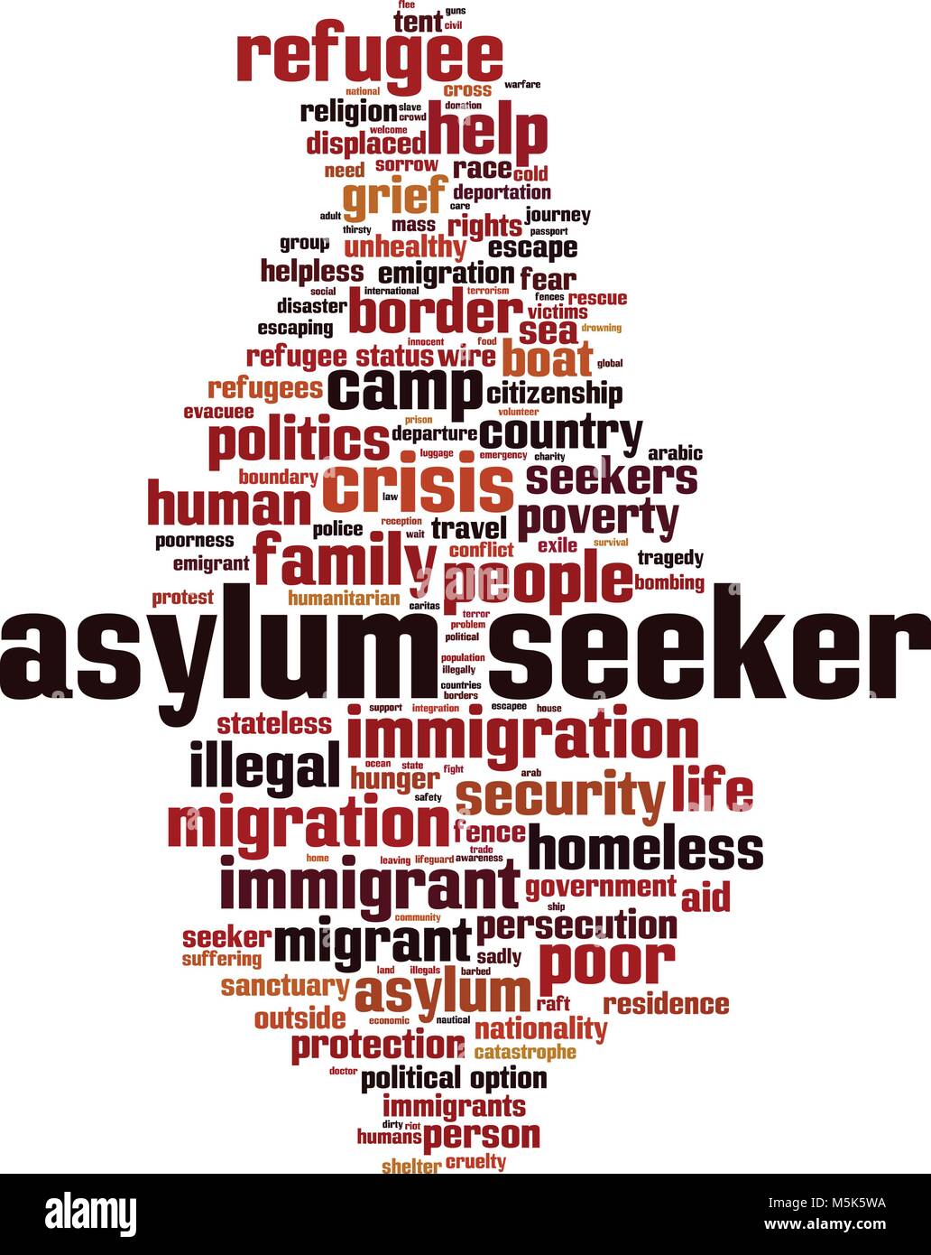 Asylum seeker Stock Vector Images - Alamy