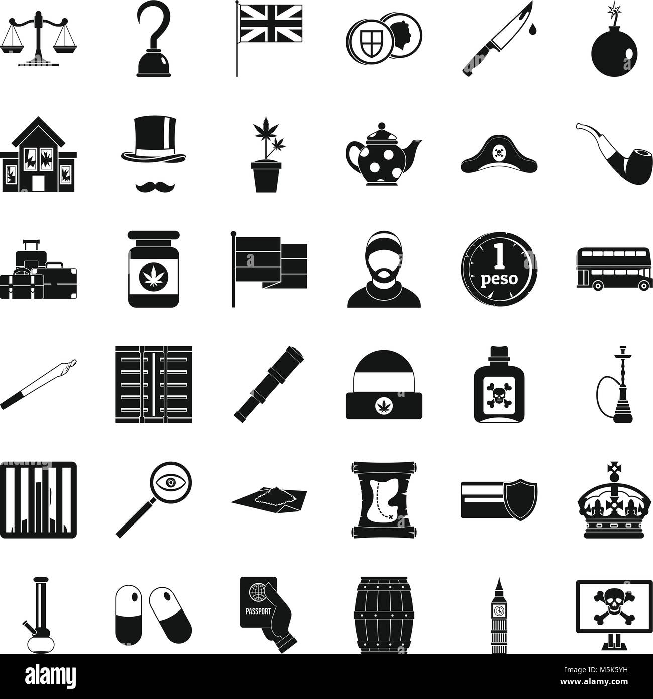 An Encroachment Stock Vector Images - Alamy