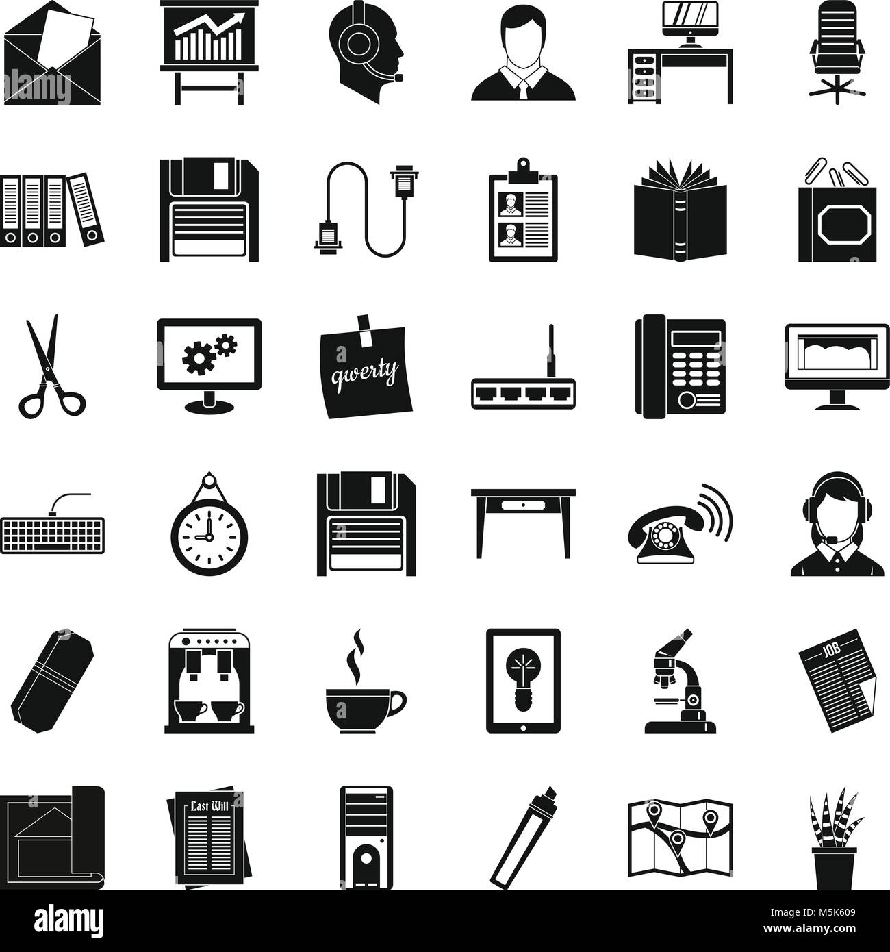 Office space icons set, simple style Stock Vector Image & Art - Alamy Office space icons set, simple style Stock Vector Image & Art - Alamy