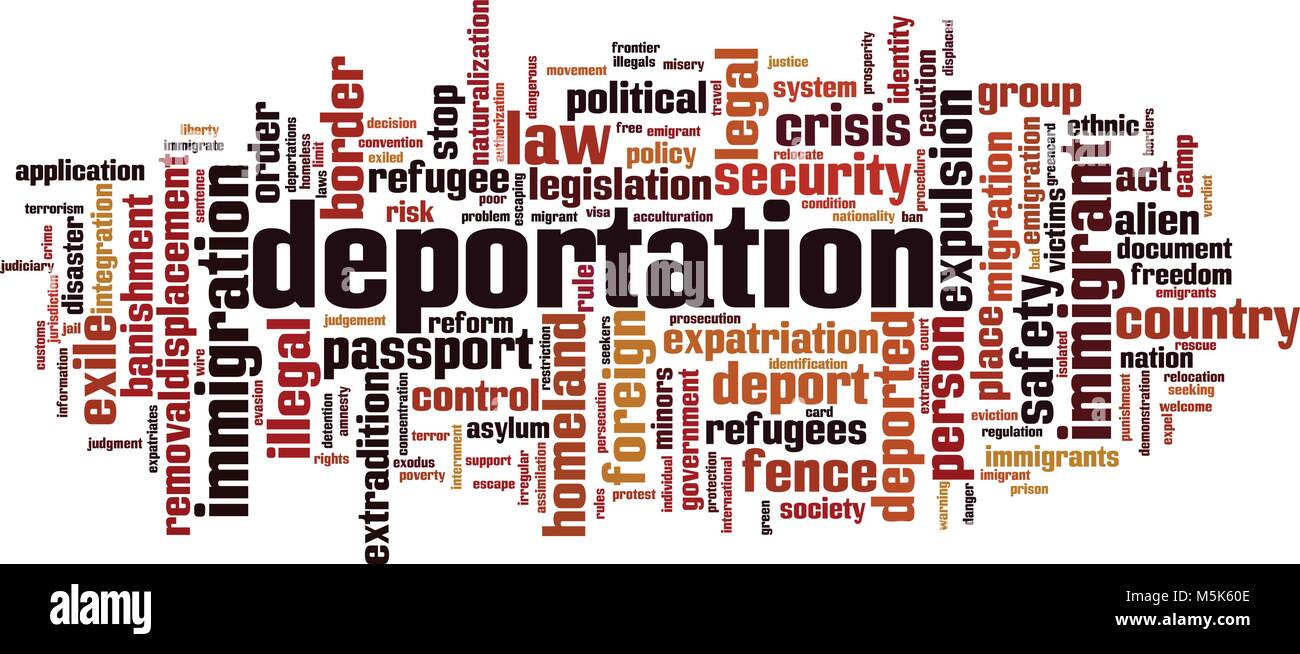 Deportation order Stock Vector Images - Alamy