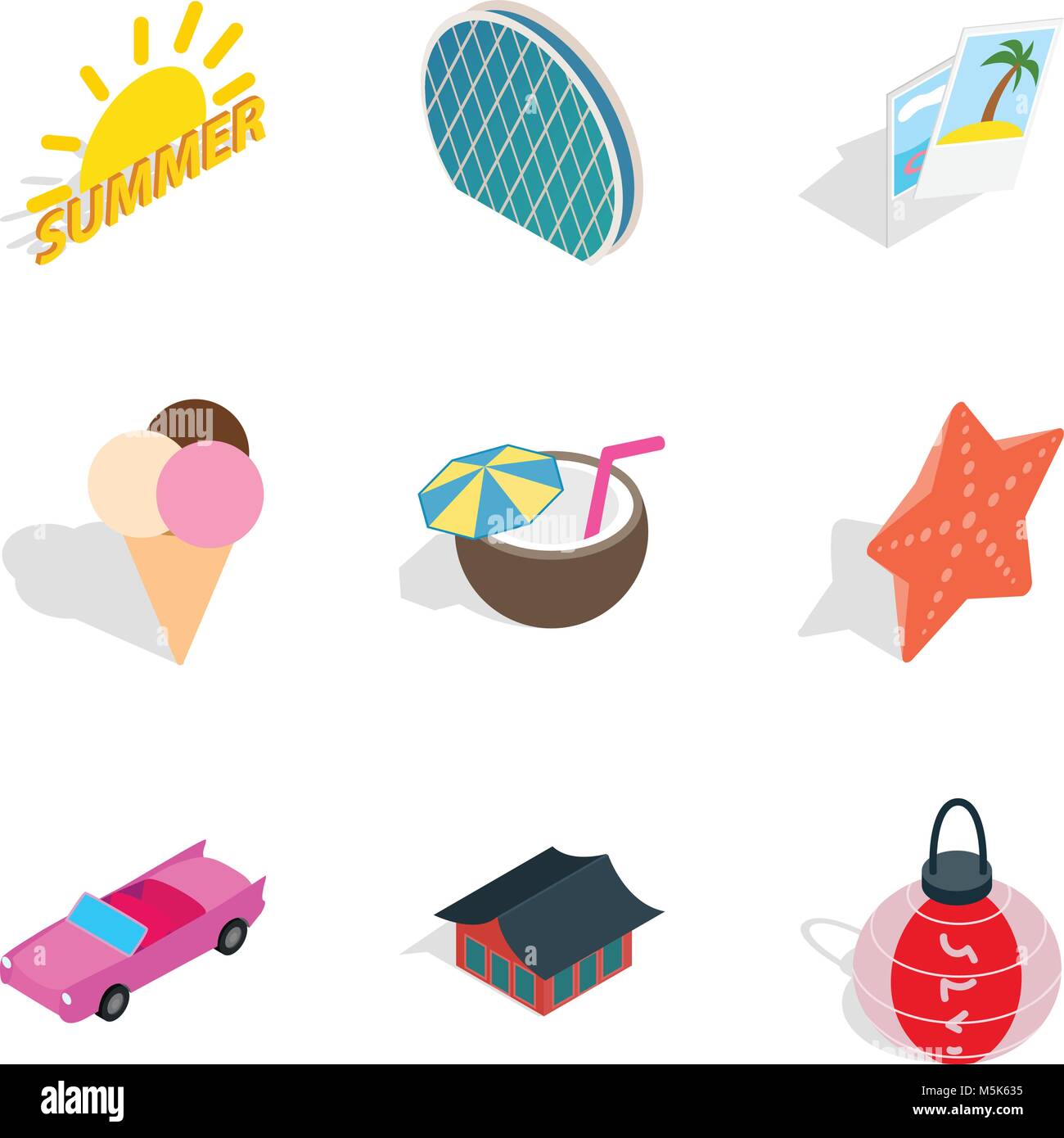 Reference number icons set, isometric style Stock Vector Image & Art ...