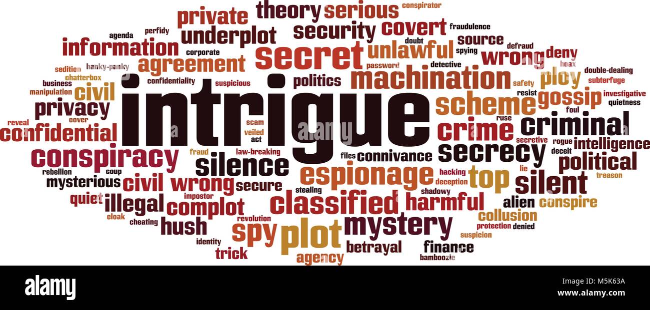 The conspirator Stock Vector Images - Alamy