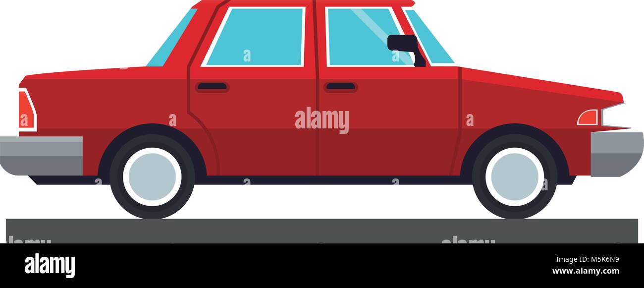 Sedan vehicle cartoon Stock Vector Image & Art - Alamy