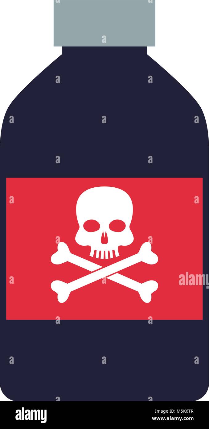 Poison bottle isolated Stock Vector Image & Art - Alamy
