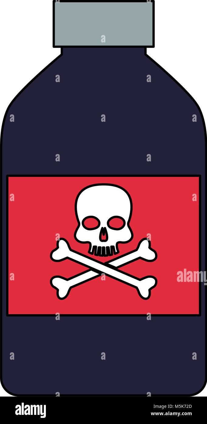 Deadly poison bottle Stock Vector Images - Alamy