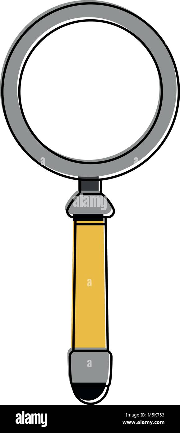 Magnifying glass symbol Stock Vector Image & Art - Alamy