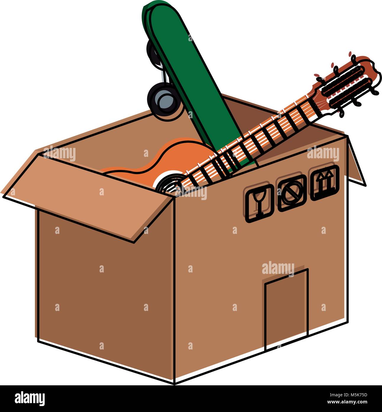 Cardboard record Stock Vector Images - Alamy