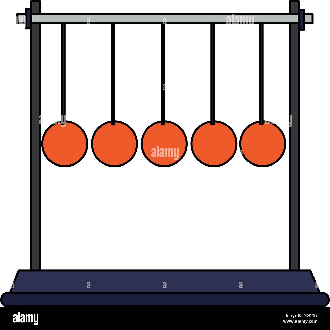Metal cradle Stock Vector Images - Alamy