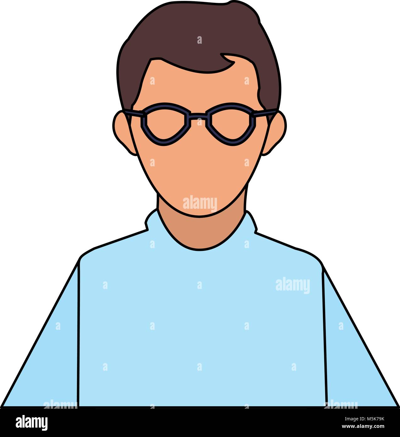 Scientific avatar cartoon Stock Vector Image & Art - Alamy