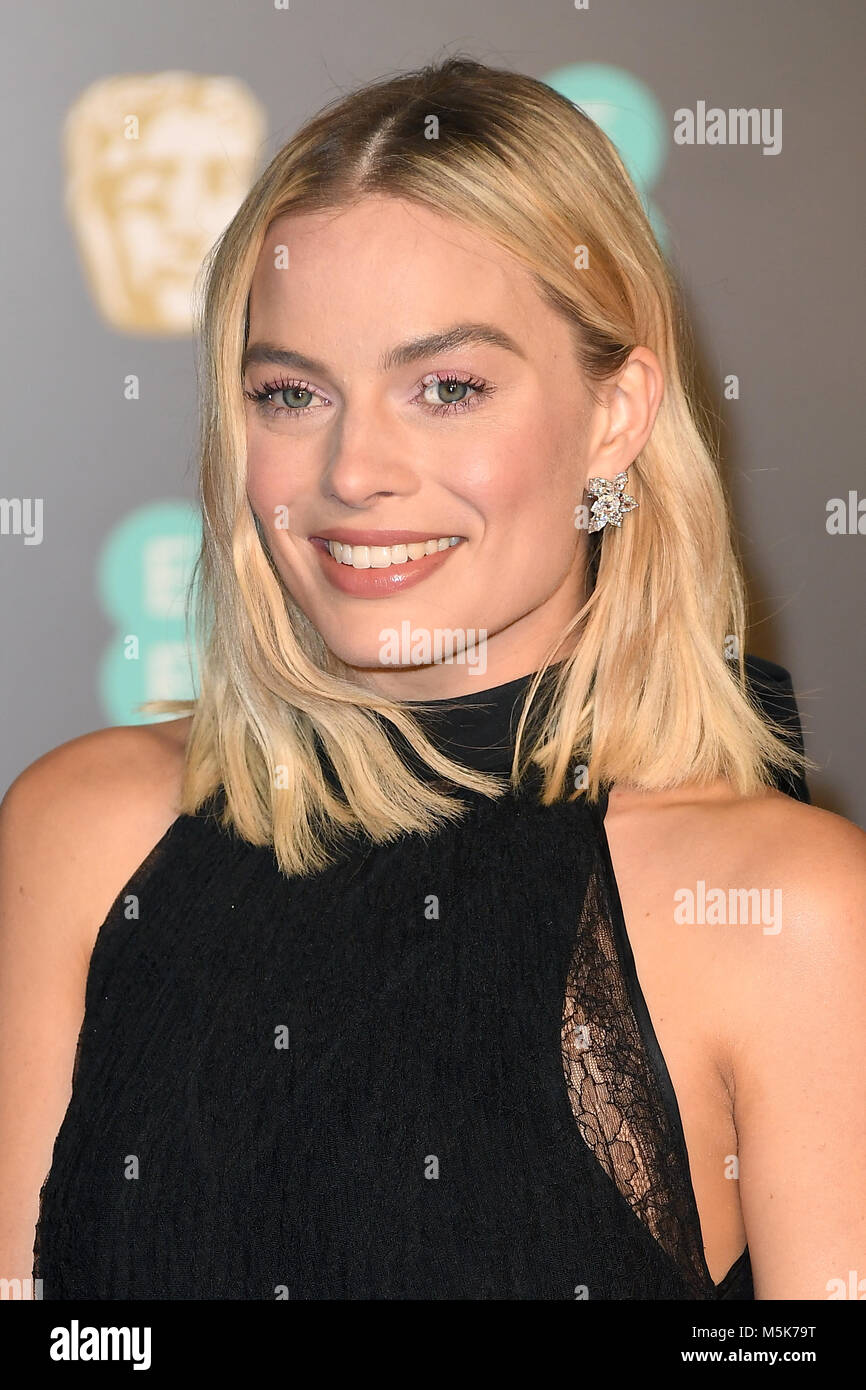 Margot Robbie attends the EE British Academy Film Awards (BAFTA) at the ...