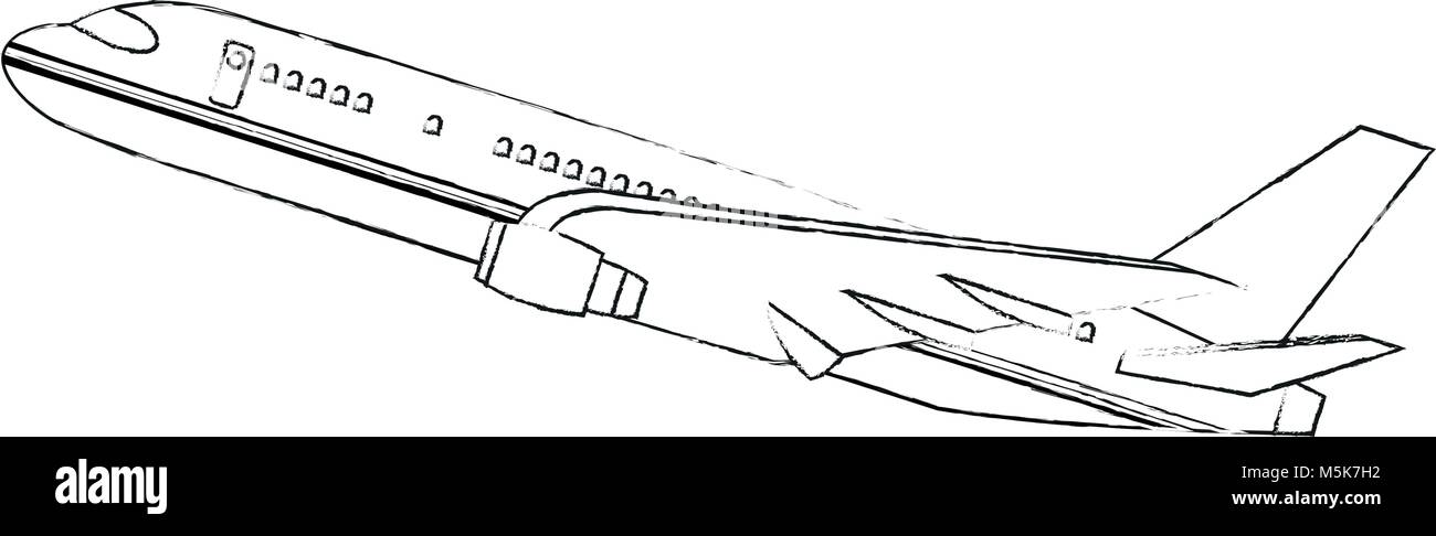 Jet airplane symbol Stock Vector Image & Art - Alamy