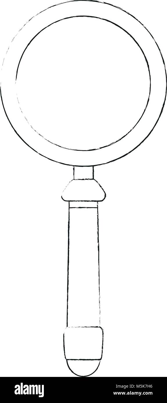 Magnifying glass symbol Stock Vector Image & Art - Alamy
