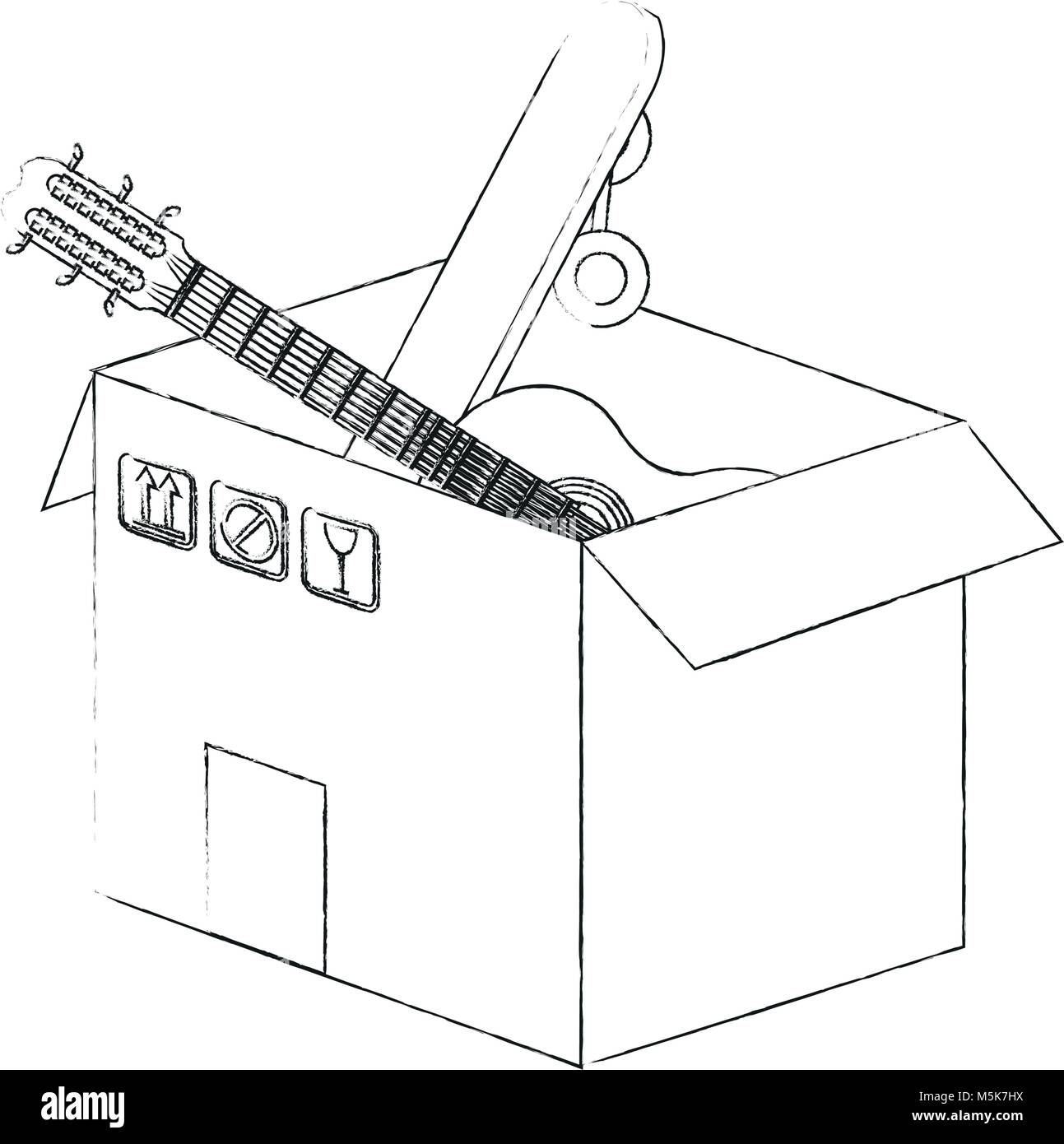 Cardboard record Stock Vector Images - Alamy