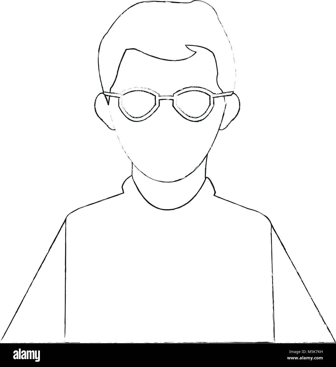 Scientific avatar cartoon Stock Vector Image & Art - Alamy