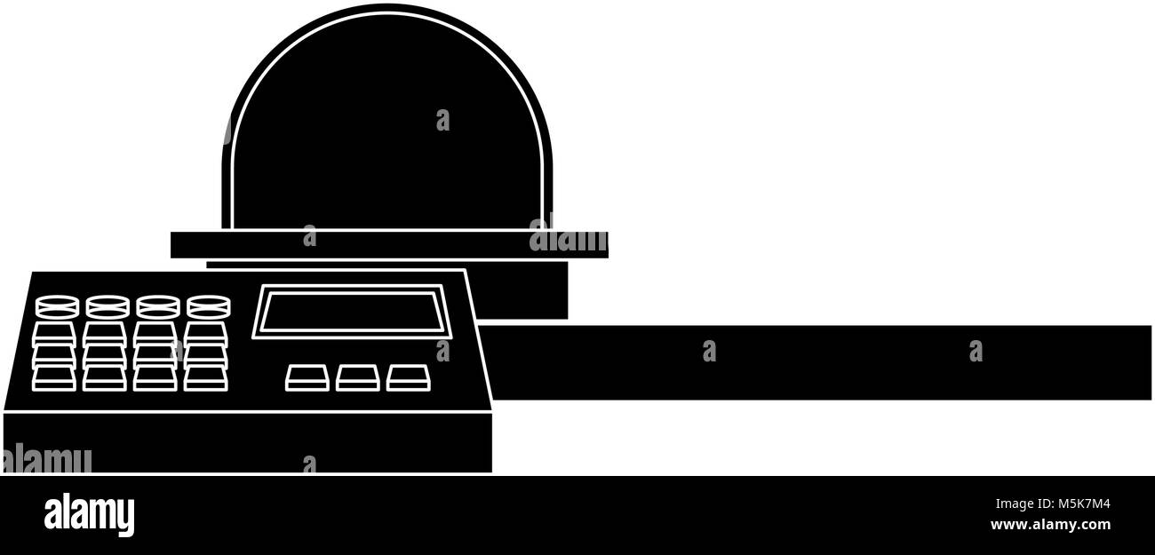 Factory conveyor with computer Stock Vector Image & Art - Alamy