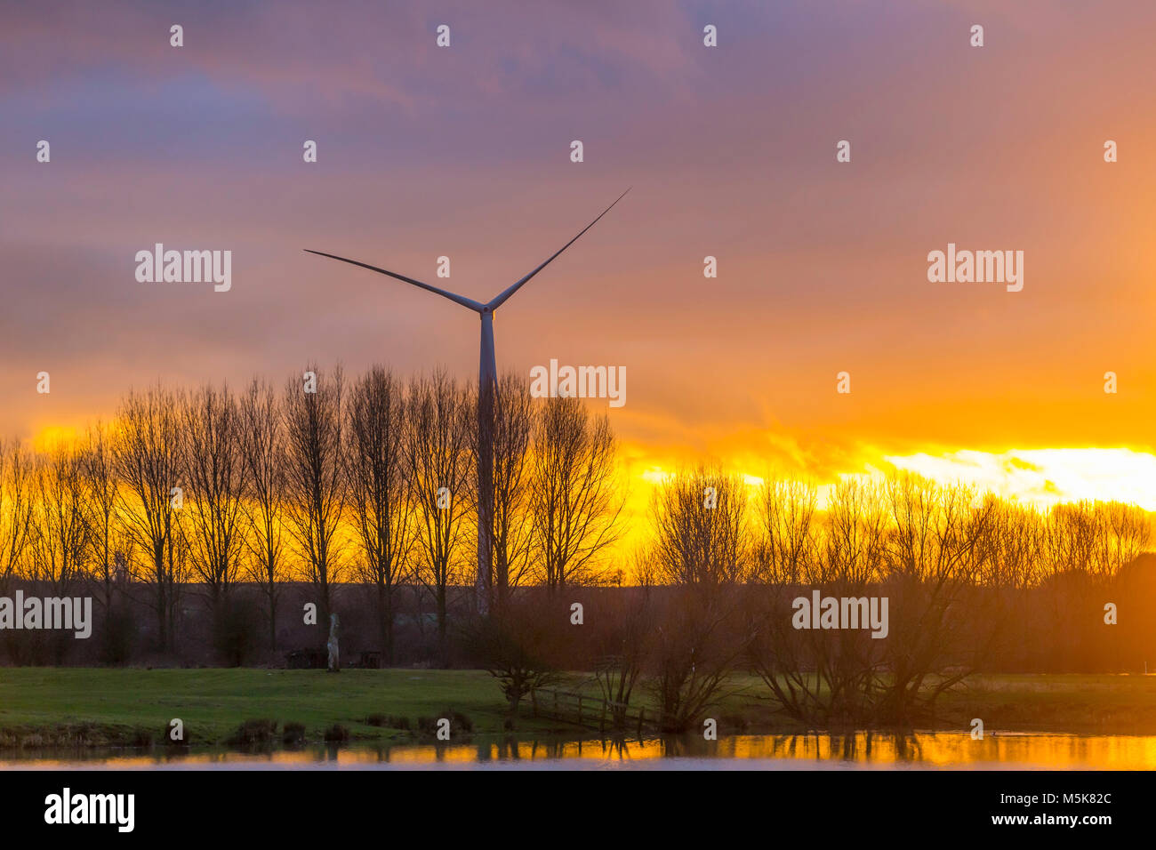 The wind turbine known locally as "The Wanlip Whopper" is the tallest ...