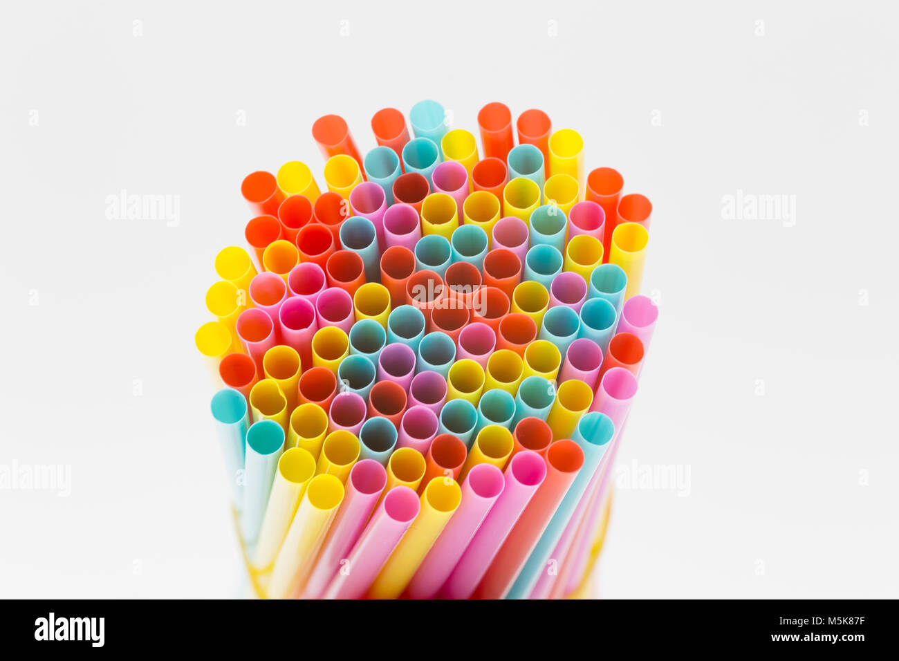 Plastic Straws, Ocean Polluting Stock Photo - Alamy