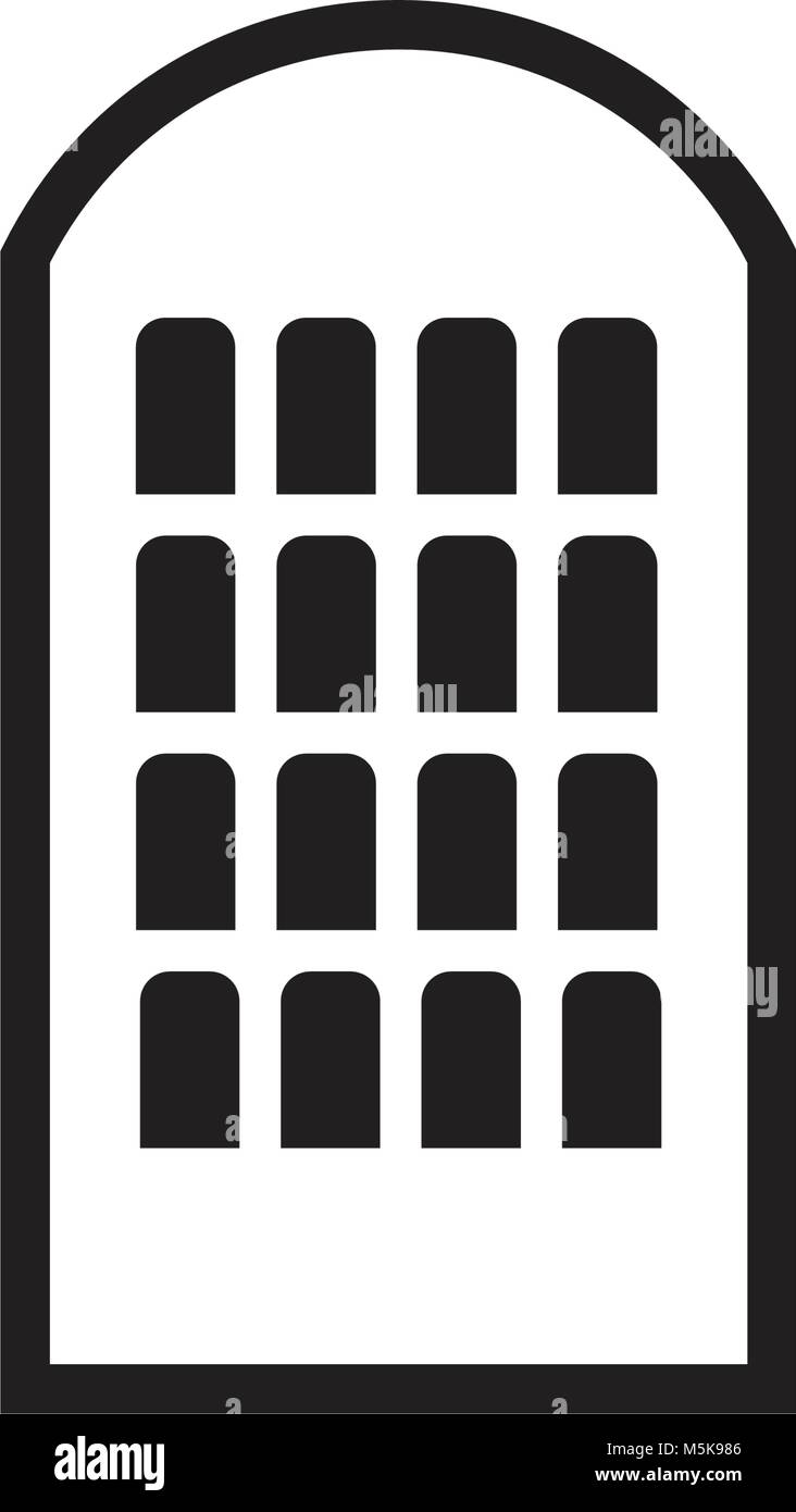 Apartment vector icon, house symbol. Modern, simple flat isolated ...