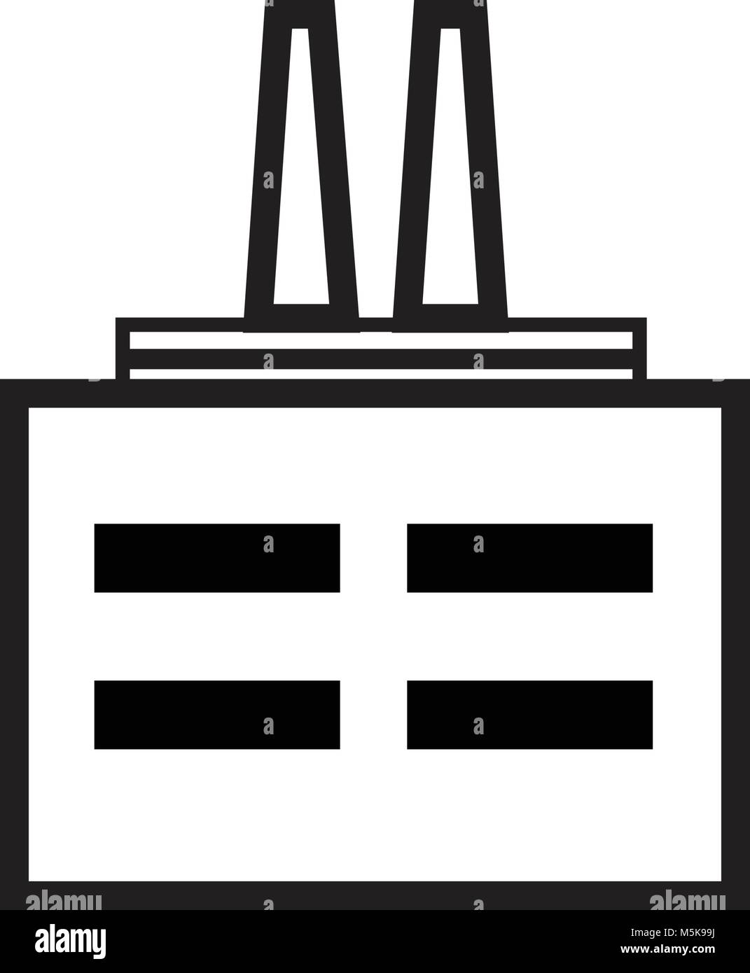 Apartment vector icon, house symbol. Modern, simple flat isolated ...