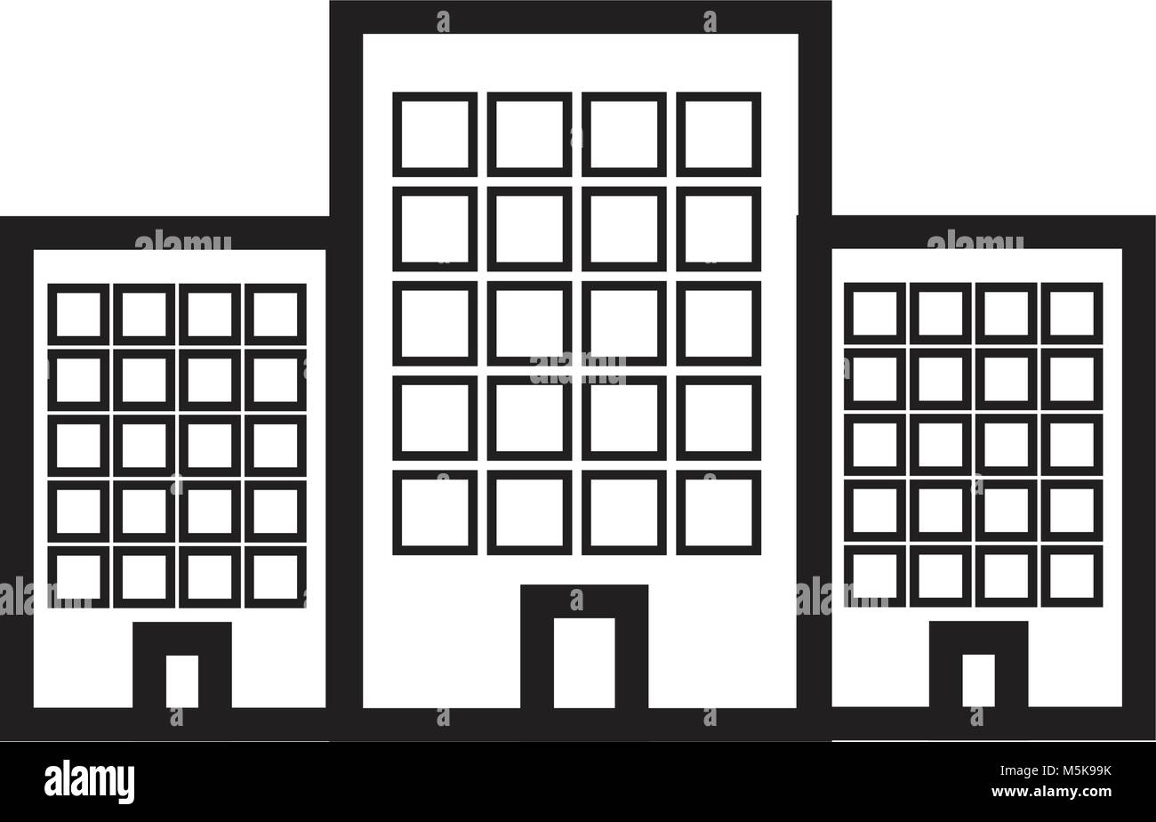 Apartment vector icon, house symbol. Modern, simple flat isolated ...