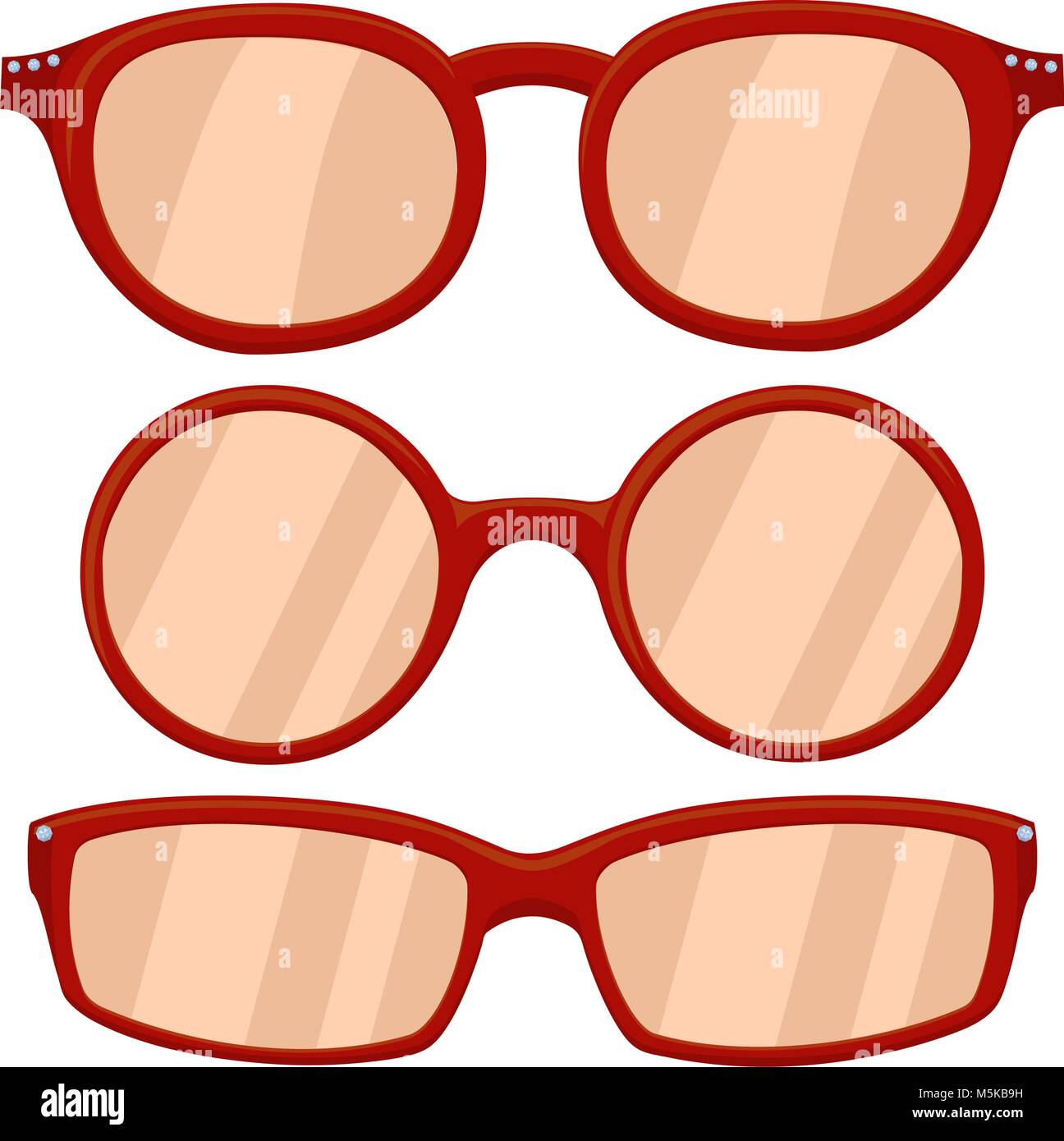 Eyeglasses label Cut Out Stock Images & Pictures - Alamy