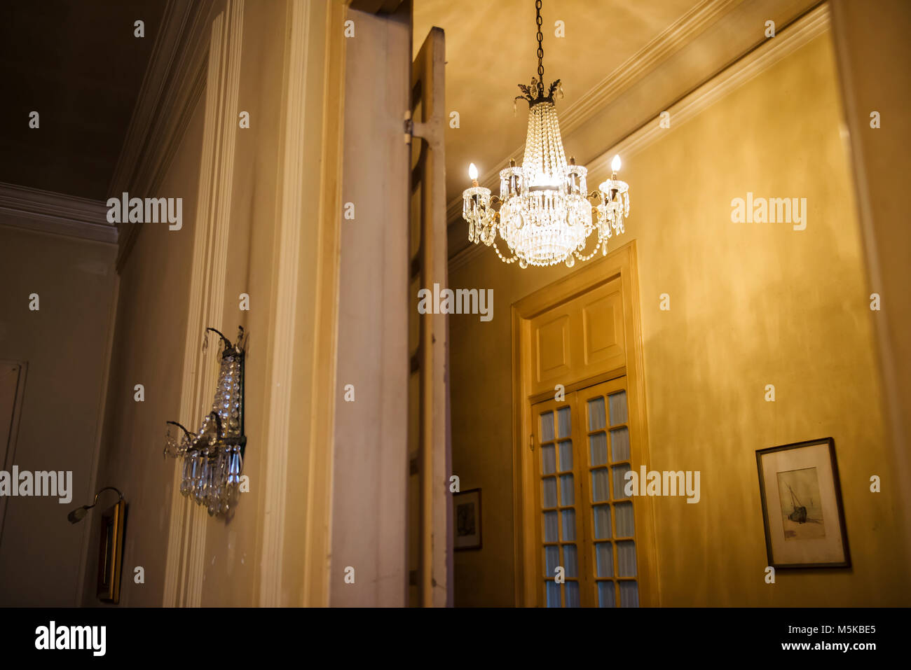 Elegant corridor antique hi-res stock photography and images - Alamy
