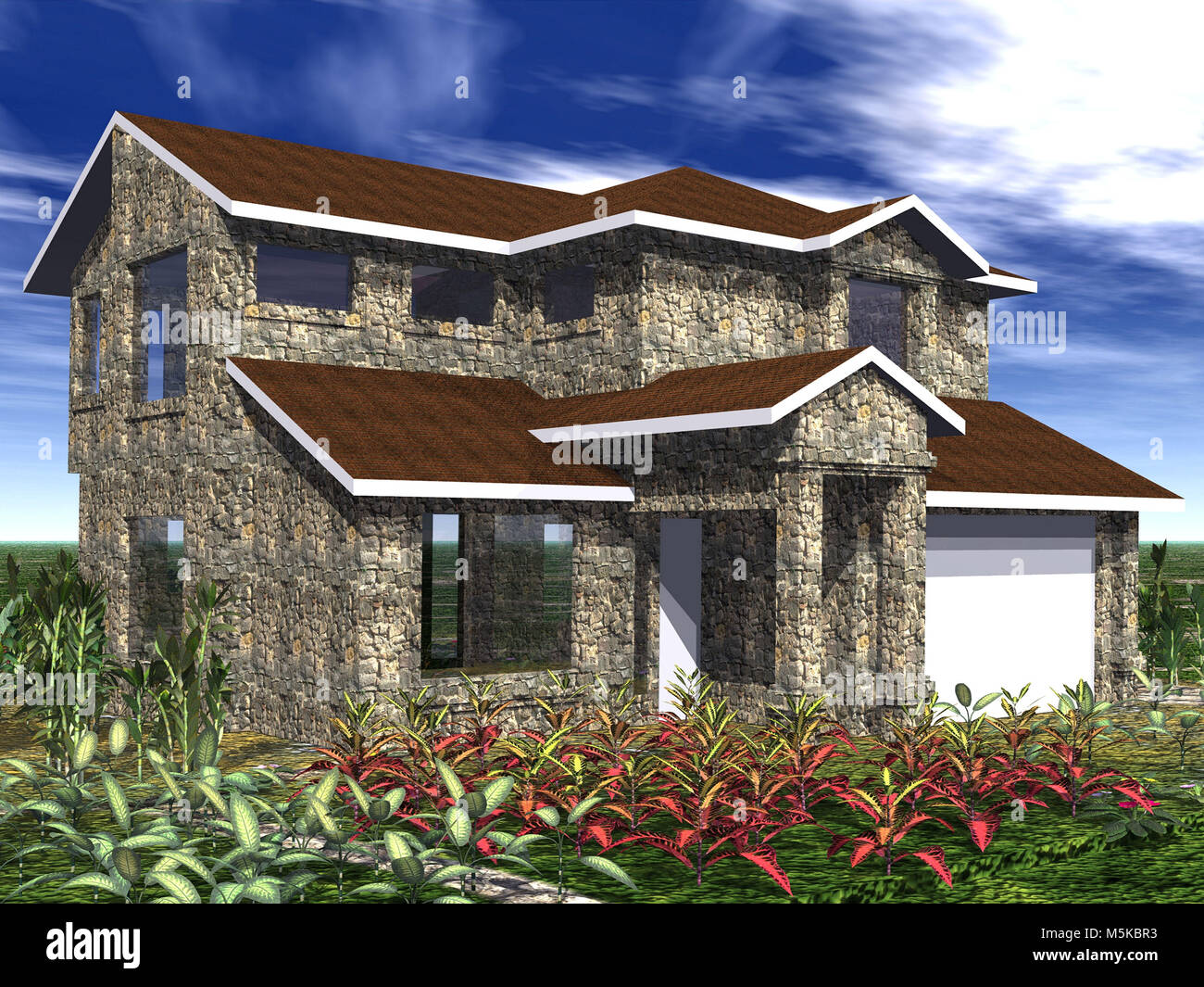 a very modern house Stock Photo - Alamy